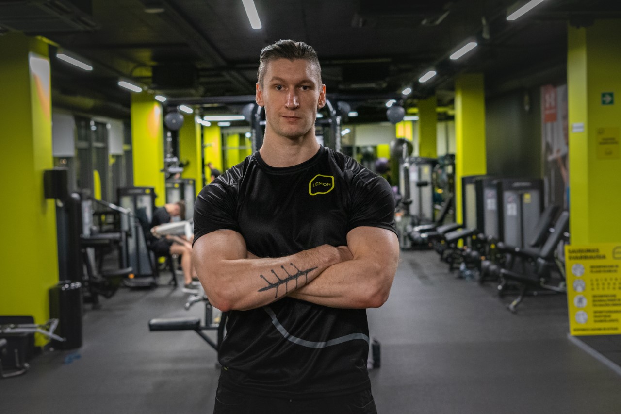 Personal trainer Tomas Sutula - Lemongym in Vilnius, Perkūnkiemis